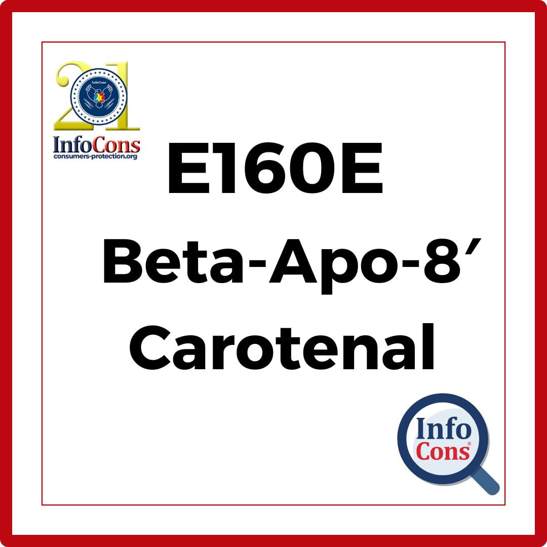 E160E - Beta-Apo-8′-Carotenal - InfoCons