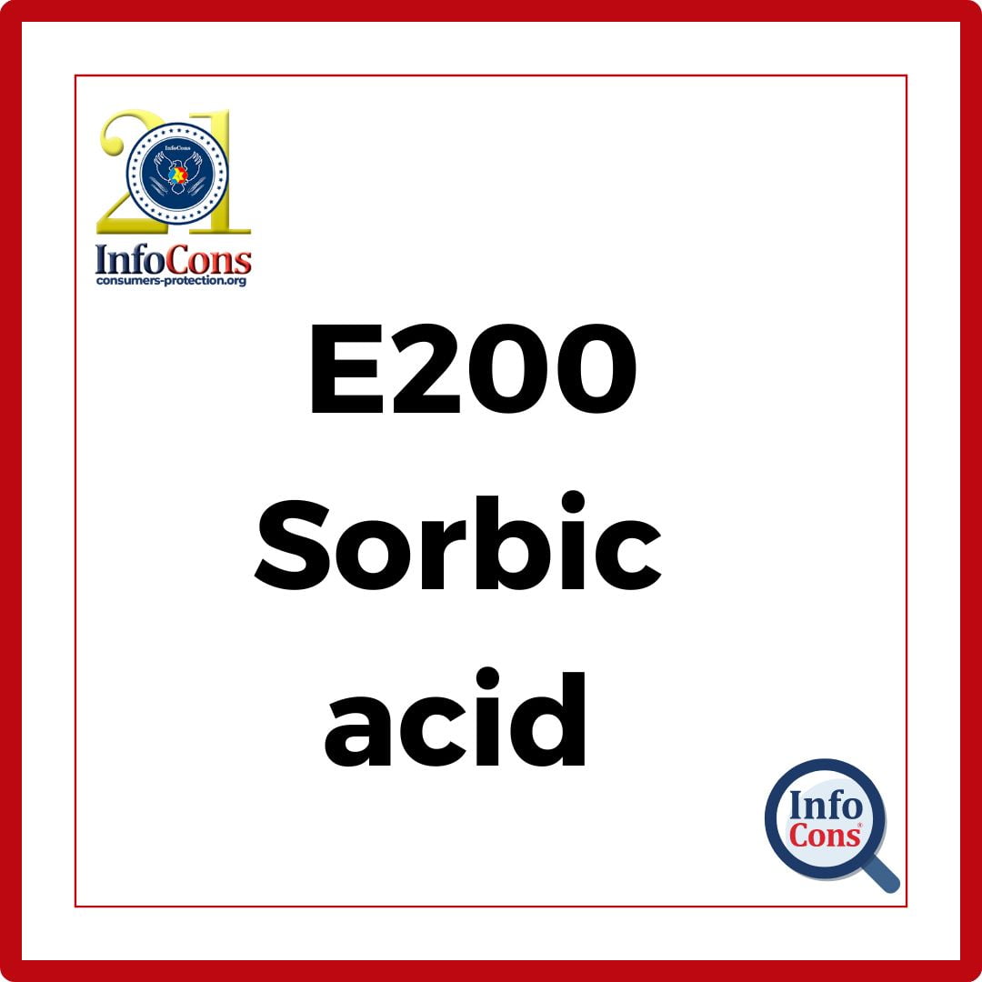 E200 - Sorbic acid - InfoCons