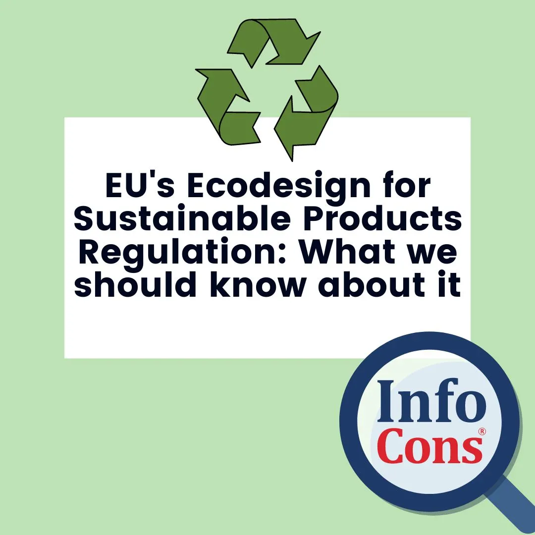 EU's Ecodesign for Sustainable Products Regulation : What we should ...