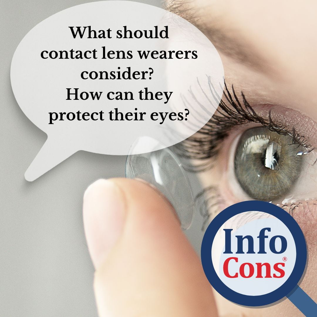 Guide for Contact Lens Wearers: How to Protect Your Eyes - InfoCons
