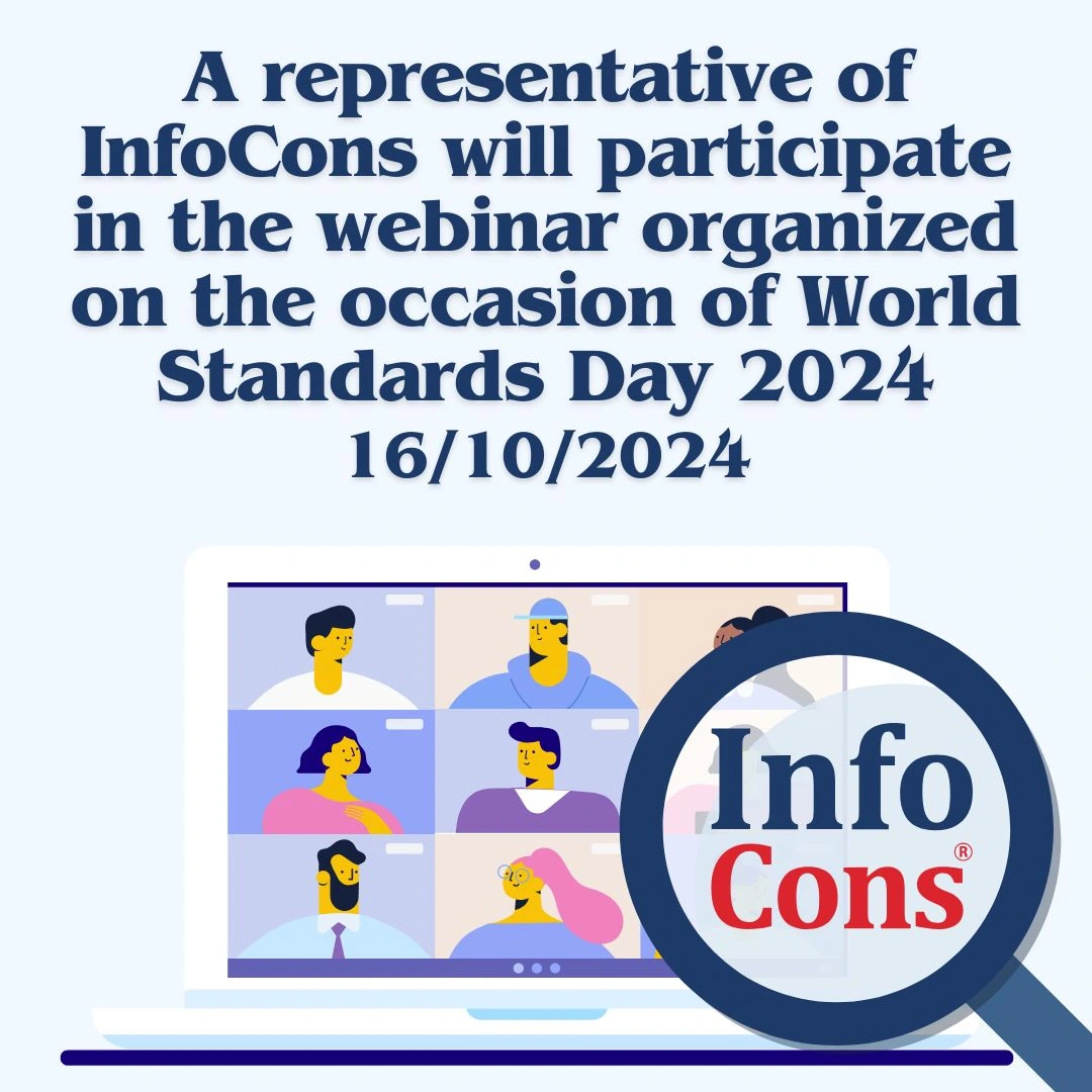 A representative of InfoCons is participating in the webinar organized ...