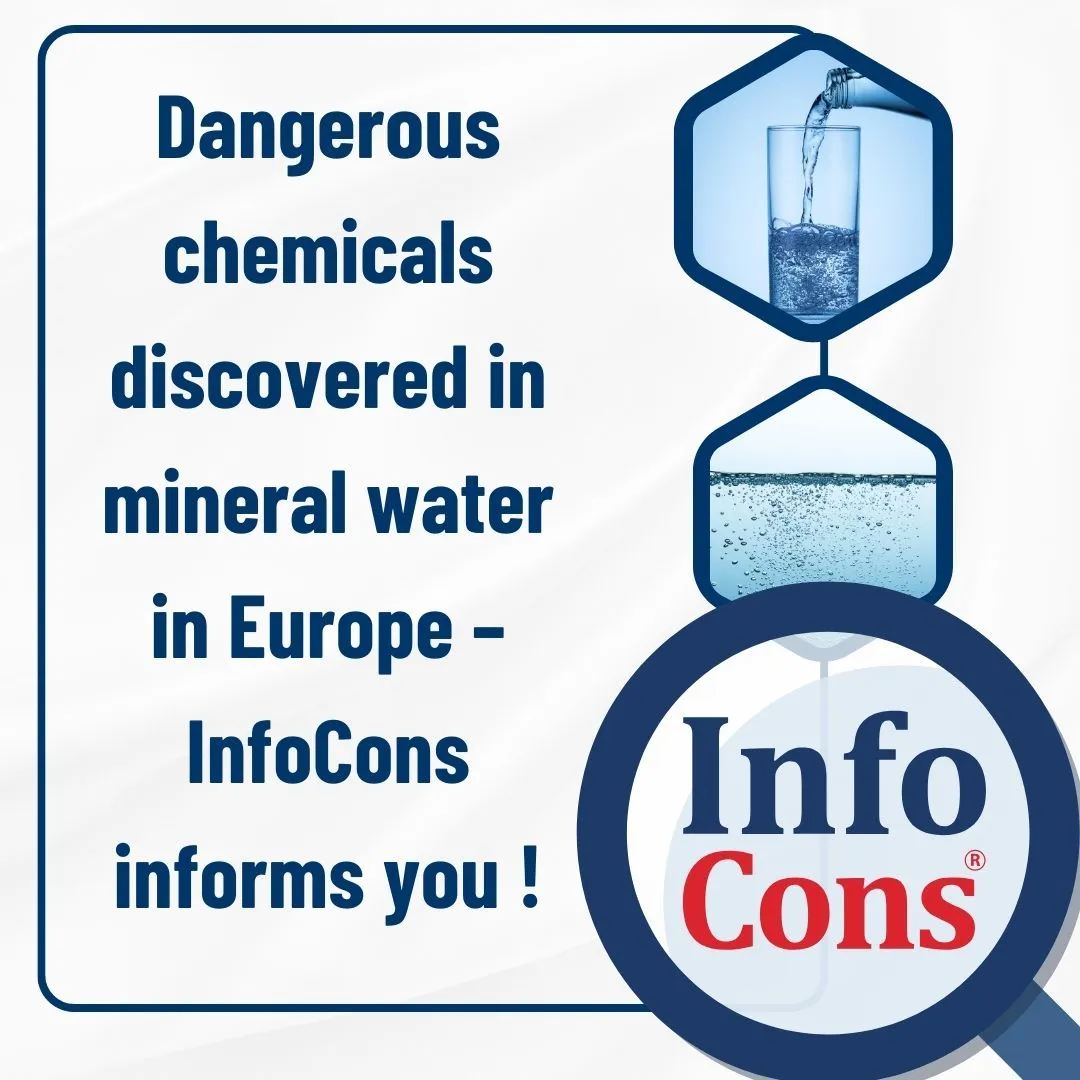 Dangerous chemicals discovered in mineral water in Europe – InfoCons ...