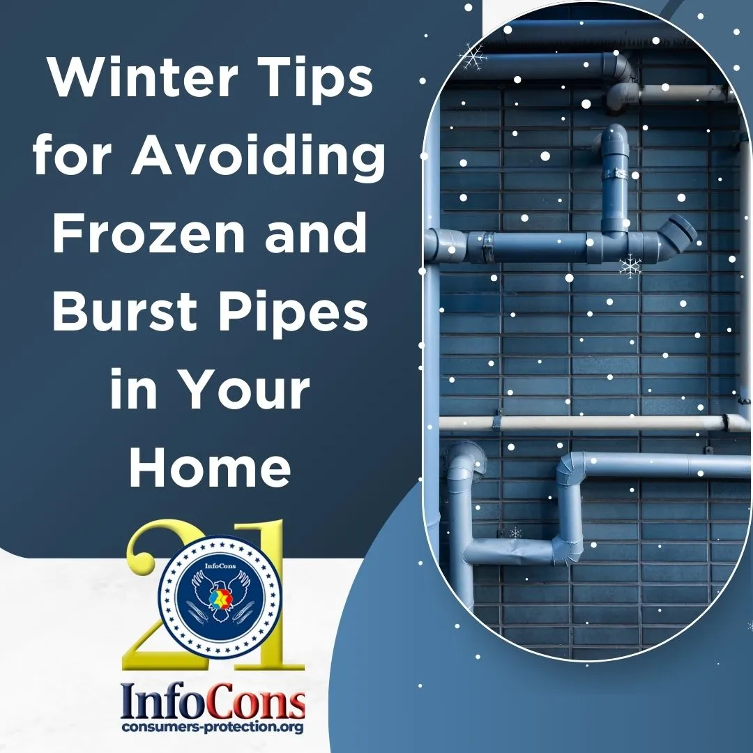 Winter Tips for Avoiding Frozen and Burst Pipes in Your Home - InfoCons