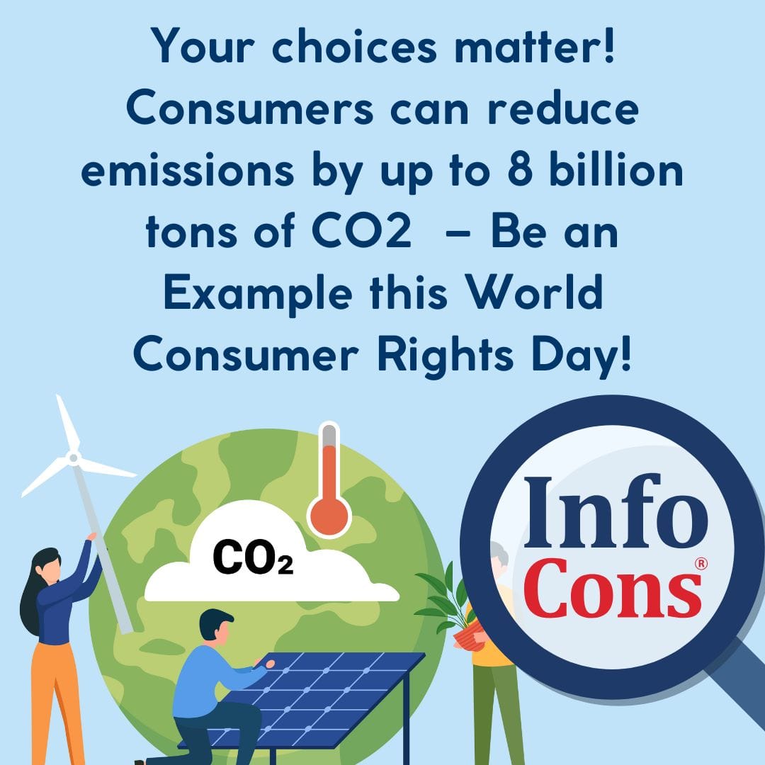 Your choices matter ! Consumers can reduce emissions by up to 8 billion ...