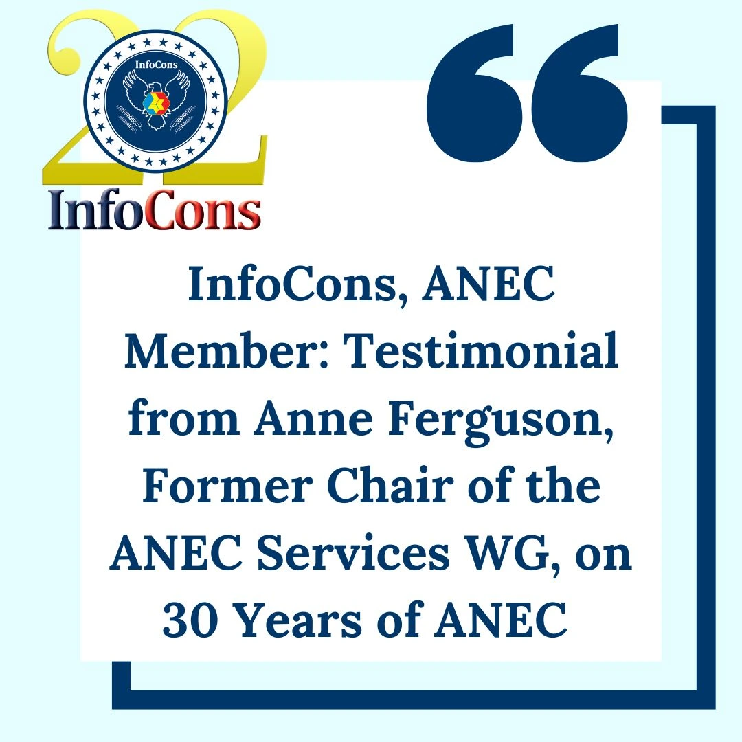InfoCons – Consumers Protection , ANEC Member : Testimonial from Anne ...