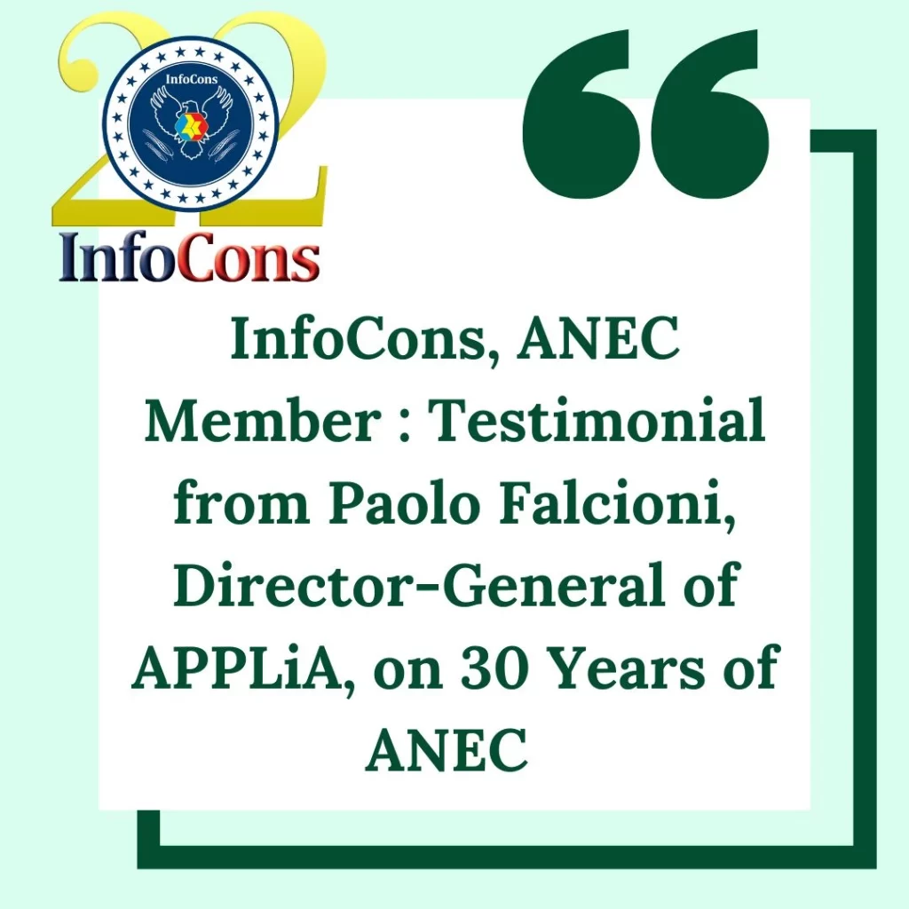 InfoCons – Consumers Protection, ANEC Member : Testimonial from Paolo ...