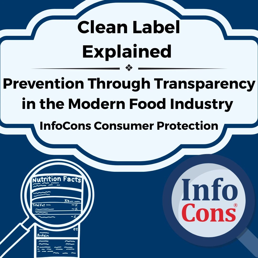 Clean Label Explained – Prevention Through Transparency in the Modern Food Industry – InfoCons ...
